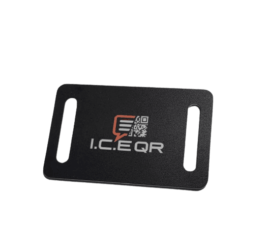 I.C.E QR Flat Tags
