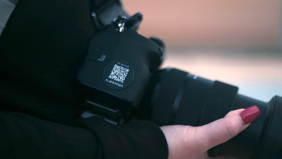 ICE QR Sticker - Flexible Emergency Identifier | ICE QR